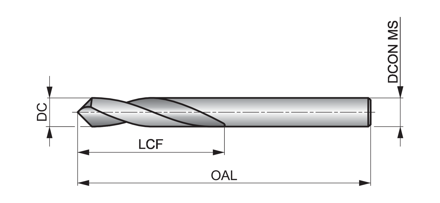 NC Centrerborr HSS : Beros Verktyg