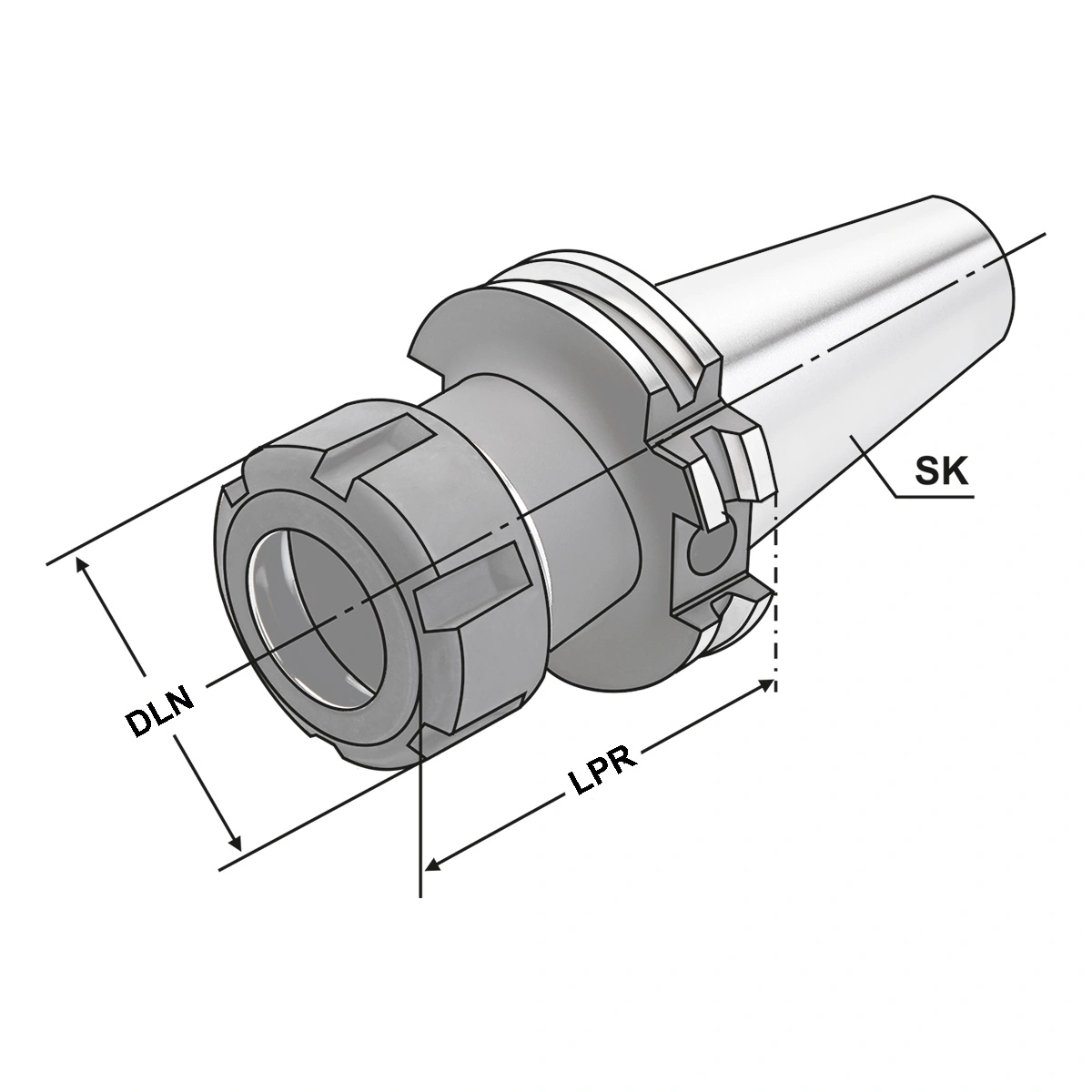 ER-chuck SK 30 - 2/20 - 100 | ER 32